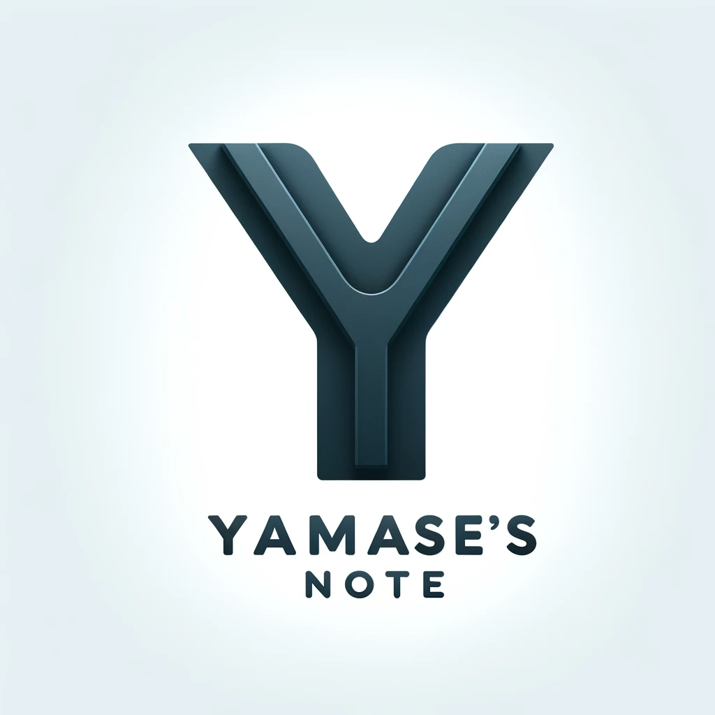 Yamase Note | 自分の学習のためにプログラミングなど技術系の記事をまとめます。