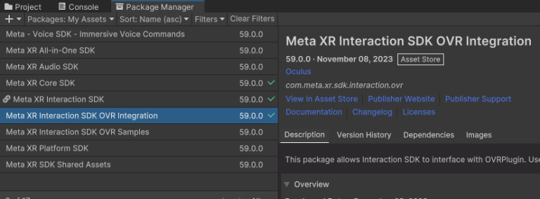 【Meta Quest 3開発】Meta XR Interaction SDKを使用したハンドトラッキング | Yamase Note
